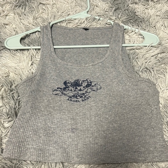 Tops | Angel Crop | Poshmark